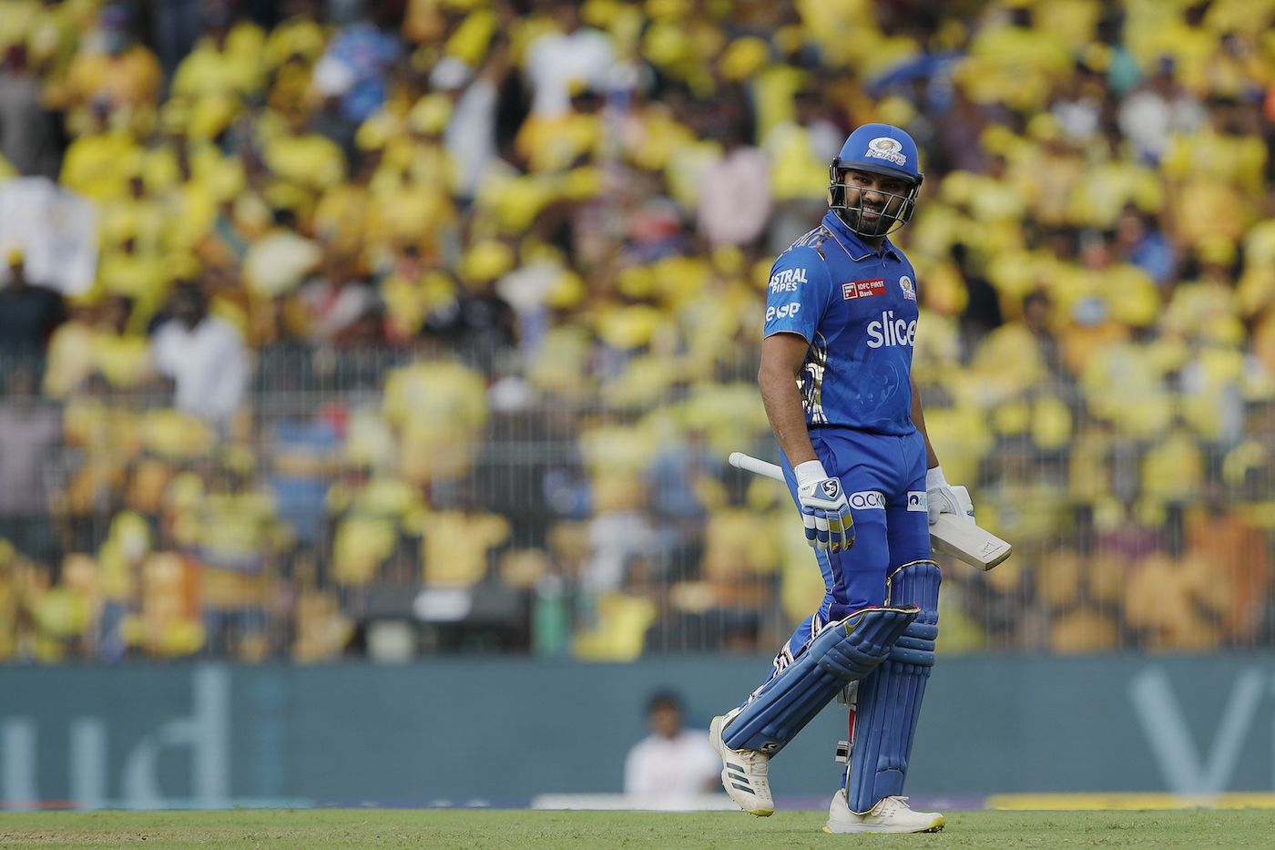 Rohit Sharma dropped down to No. 3, but only managed a three-ball duck | ESPNcricinfo.com