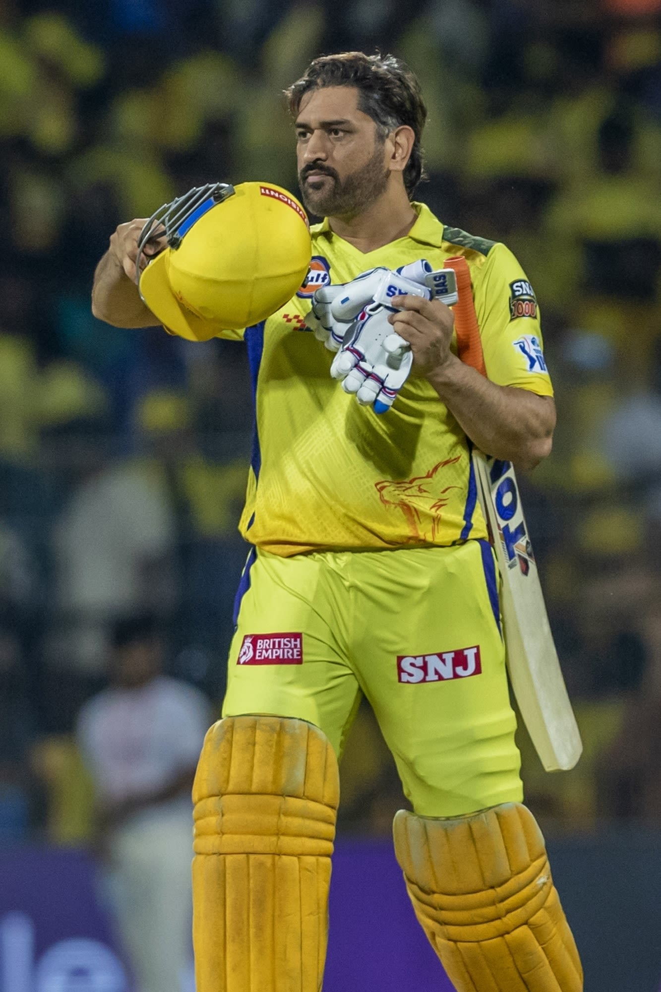 Job done - MS Dhoni walks back after another win | ESPNcricinfo.com