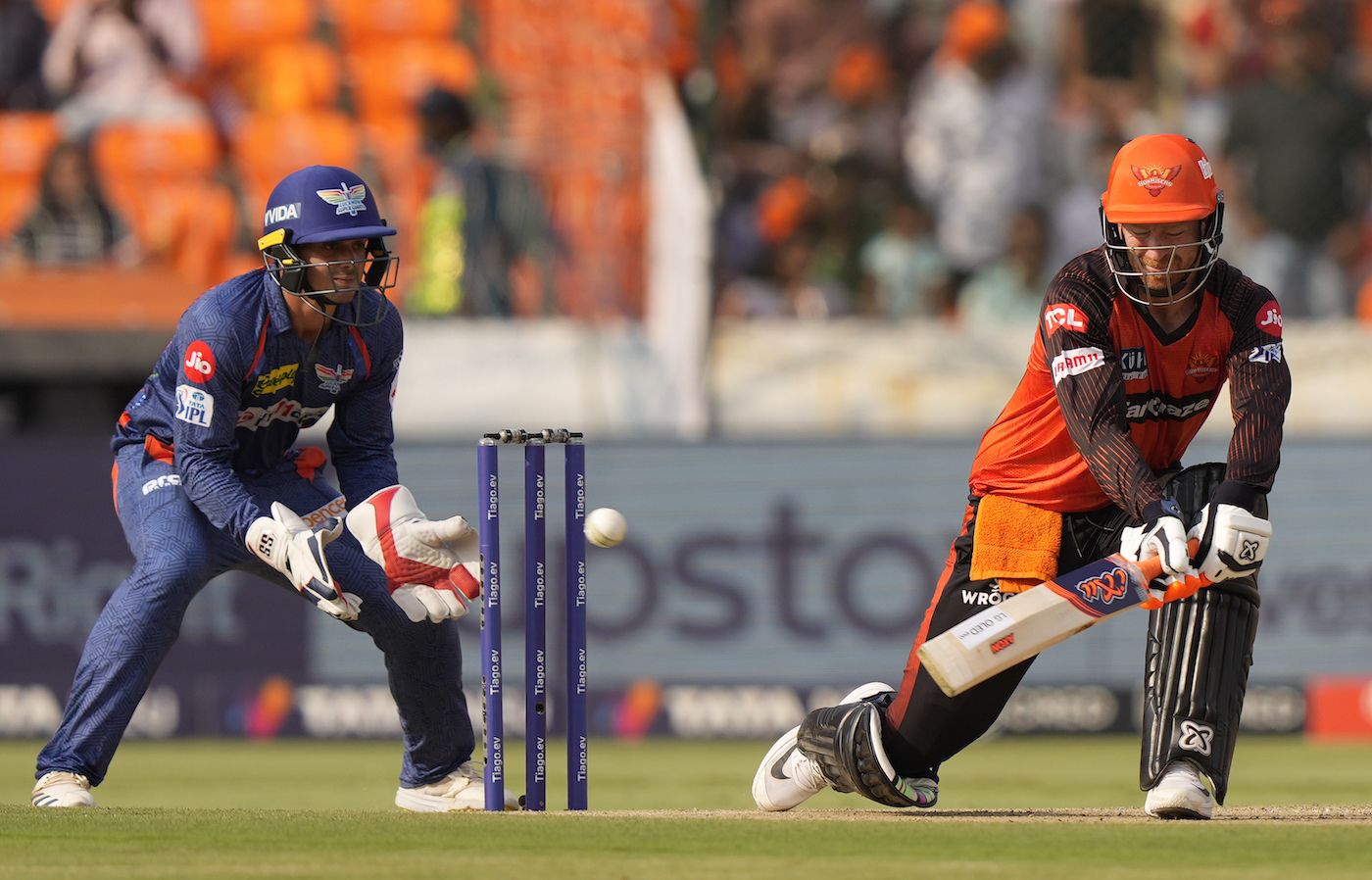 Heinrich Klaasen was on the offensive despite the fall of wickets ...
