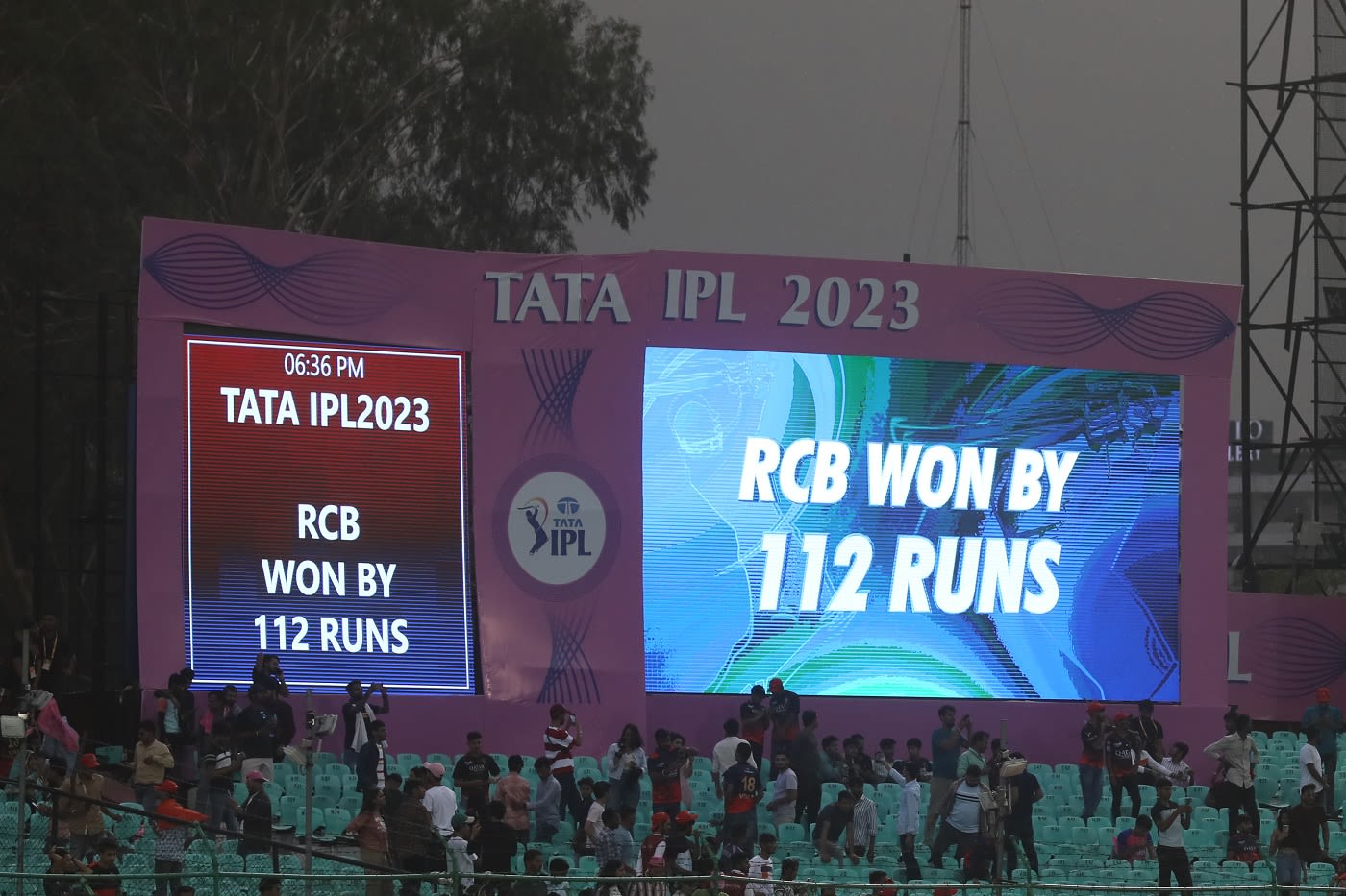 Gone in 63 balls: Rajasthan Royals went down by 112 runs, their highest ...