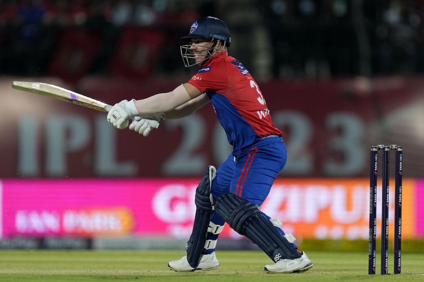 David Warner is happy with his shot | ESPNcricinfo.com