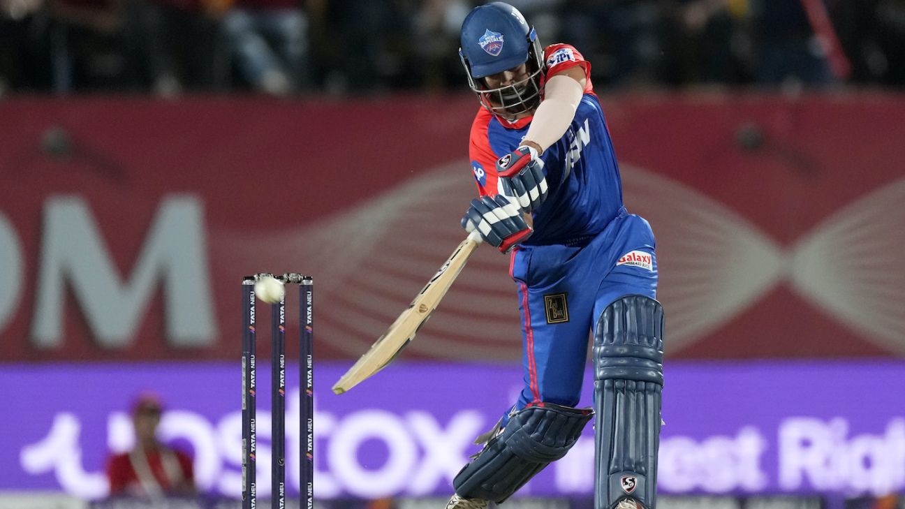 The Prithvi Shaw rollercoaster ride as DC prepare to face CSK ...