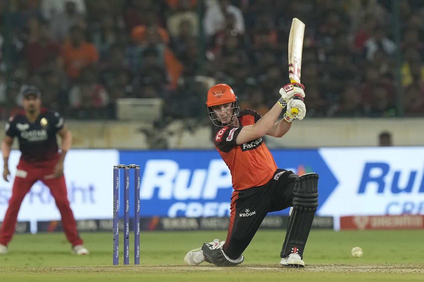 Harry Brook hits one through the offside | ESPNcricinfo.com