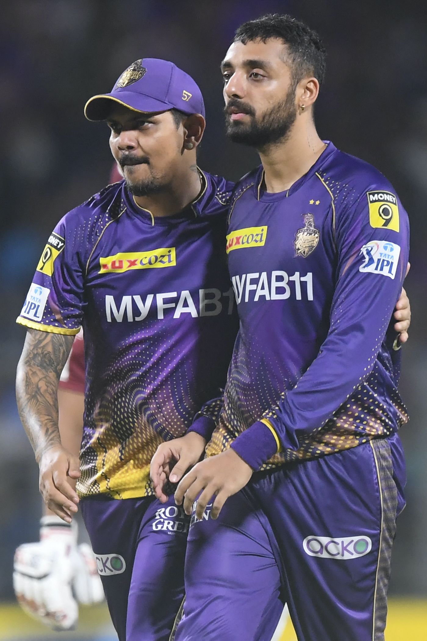 Sunil Narine Kkr Purple Cap