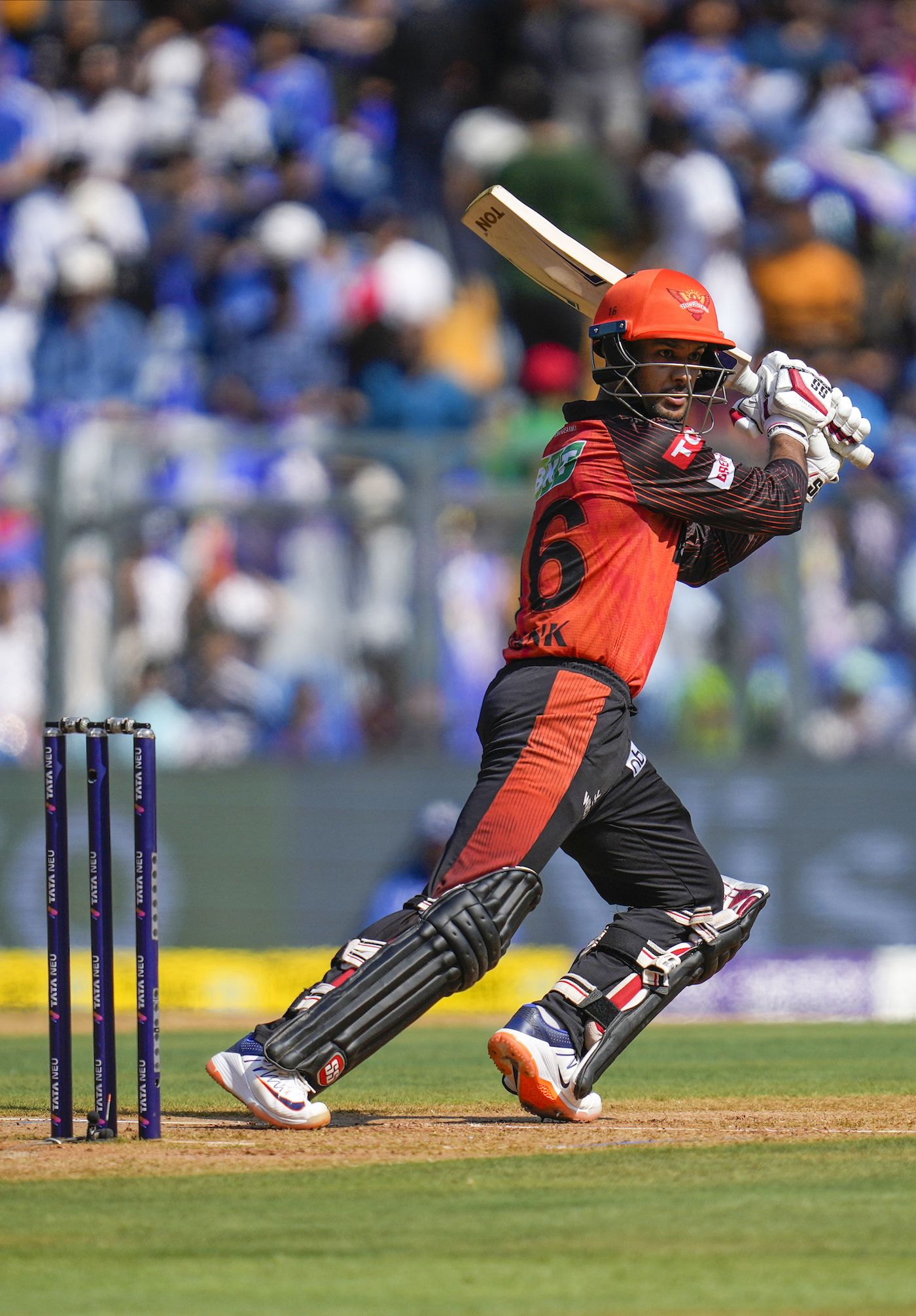 Mayank Agarwal was the more positive of the two openers | ESPNcricinfo.com