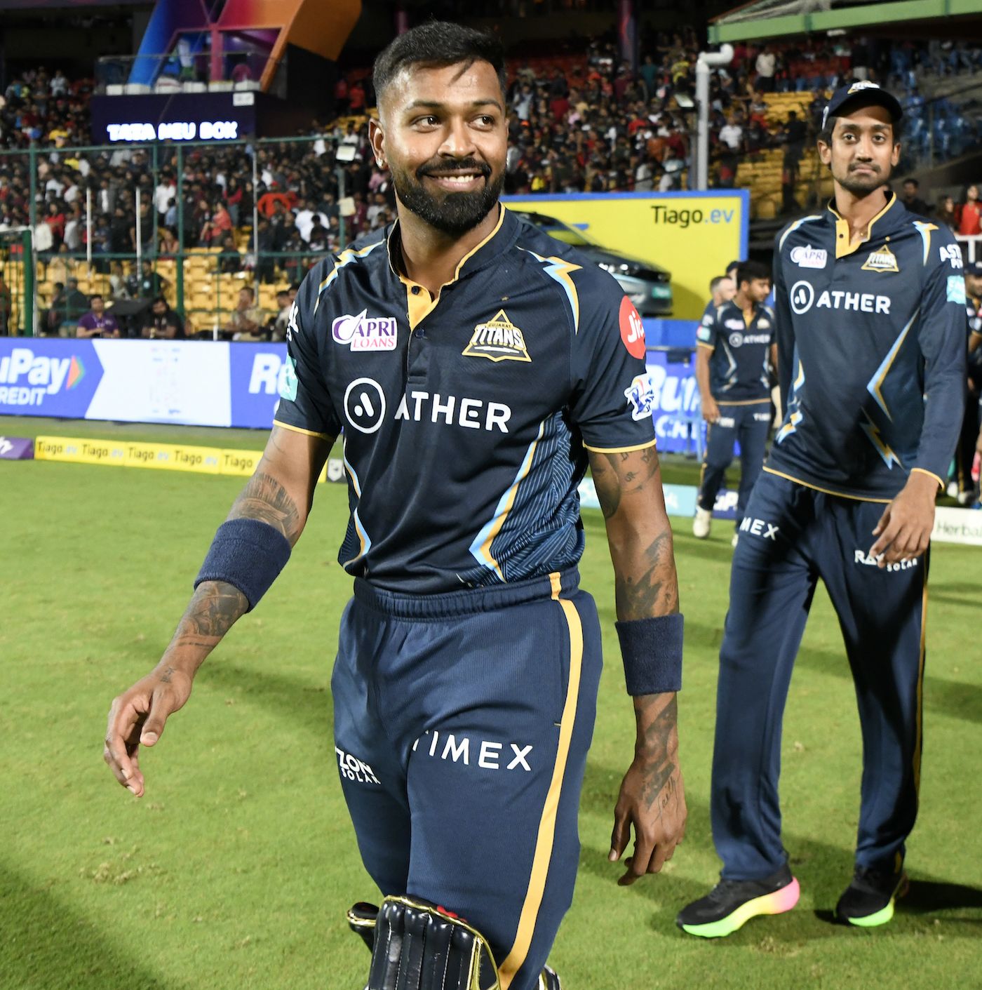 Hardik Pandya is happy after the victory | ESPNcricinfo.com