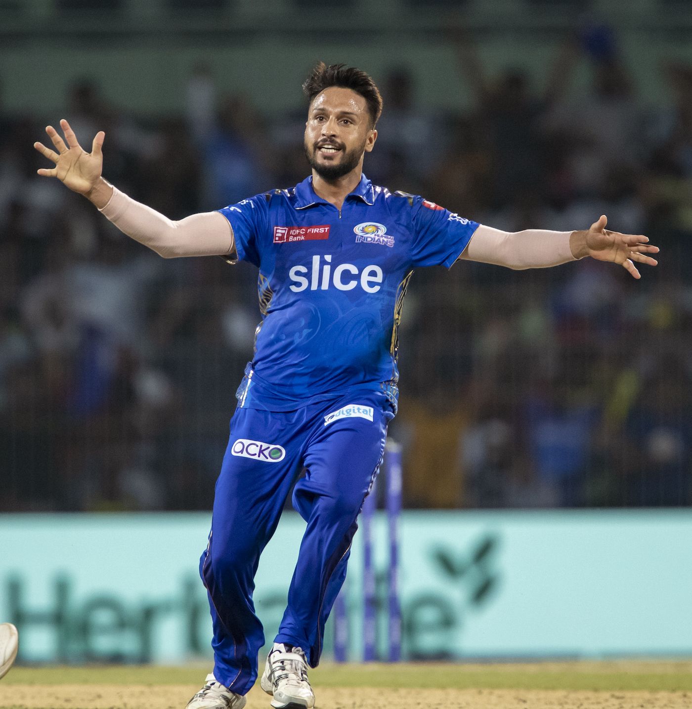 Akash Madhwal was brilliant for a second game in succession ...