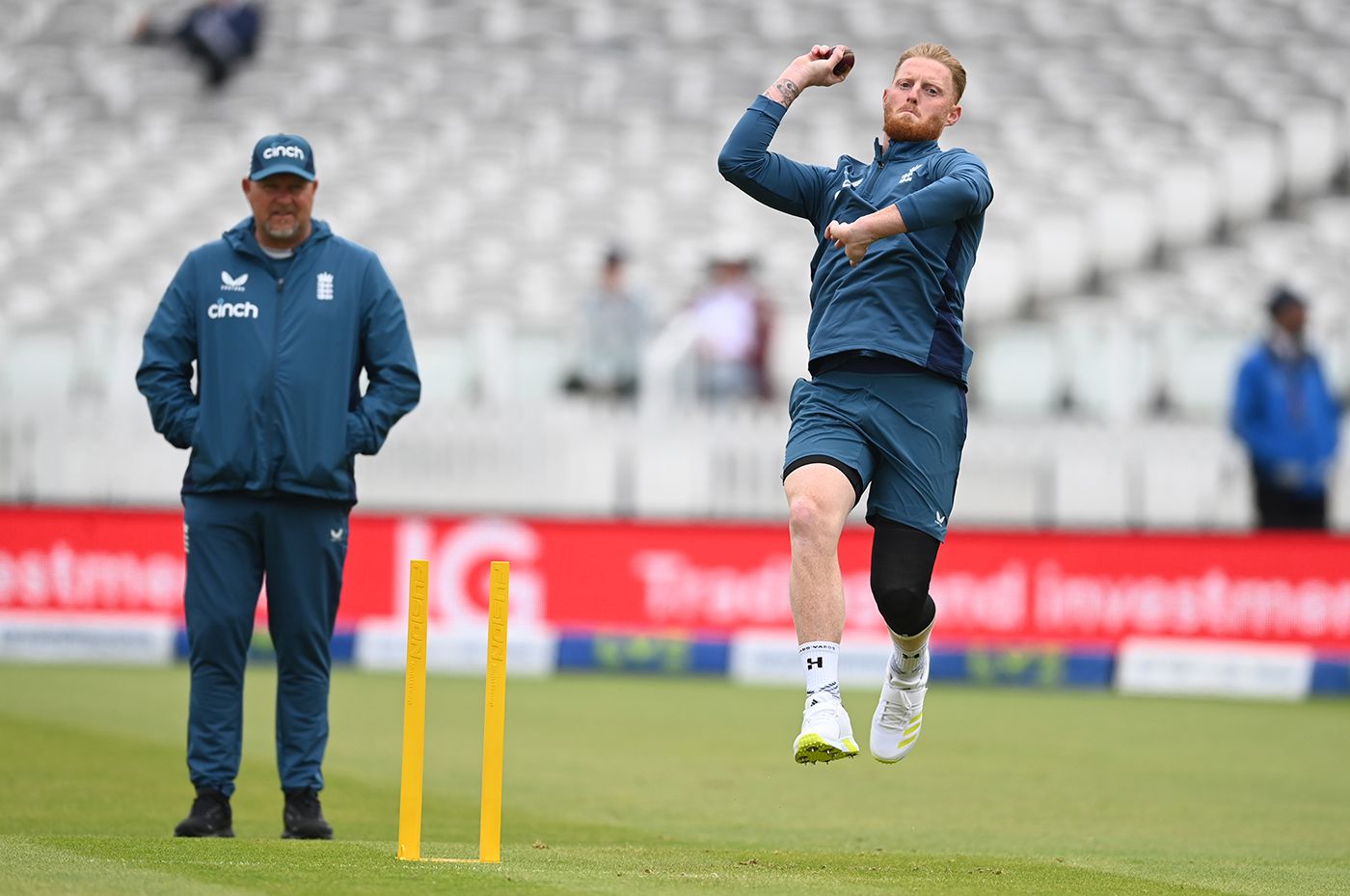 Ben Stokes had a bowl before the third morning at Lord's | ESPNcricinfo.com