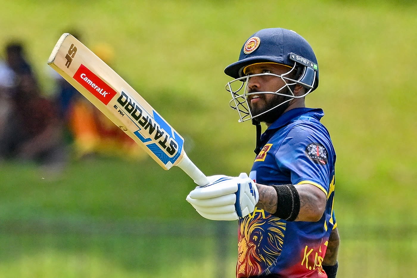 Kusal Mendis celebrates his fifty | ESPNcricinfo.com