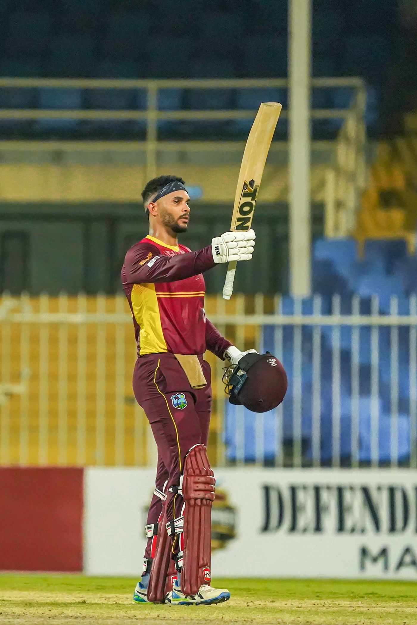 Brandon King acknowledges his hundred | ESPNcricinfo.com