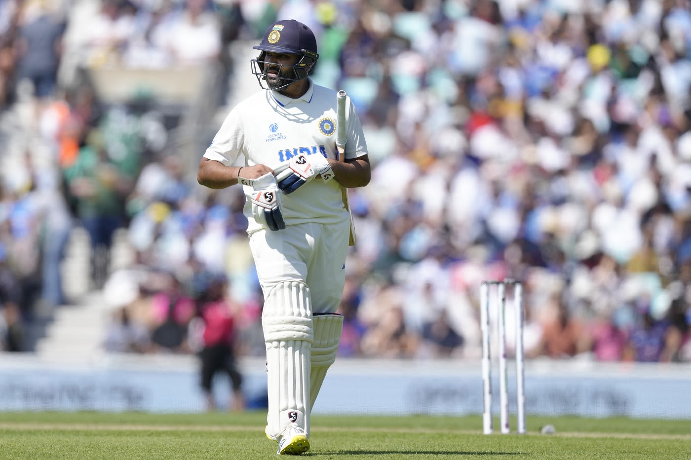 Despite looking in good touch, Rohit Sharma walked back early ...