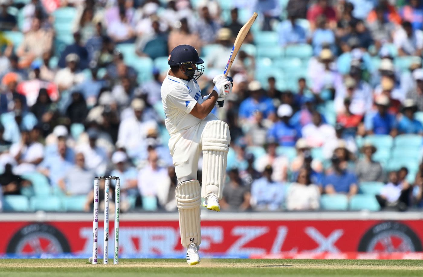 Rohit Sharma started his innings with positive strokeplay ...