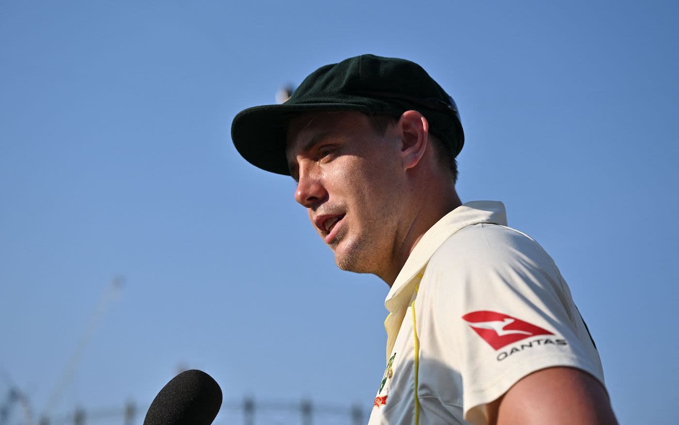 Cameron Green at the end-of-day interview | ESPNcricinfo.com