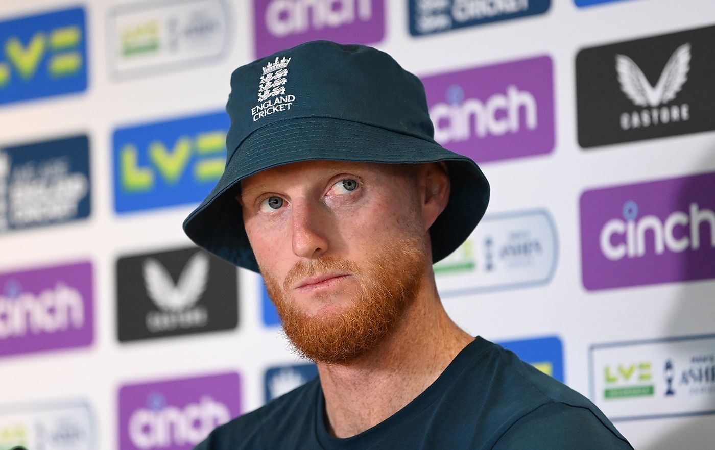 Ben Stokes wore a bucket hat to his pre-match press conference ...