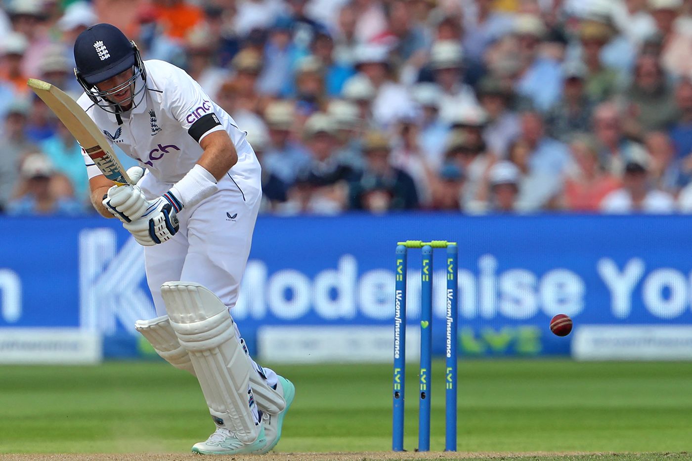 Joe Root tucks into the leg side | ESPNcricinfo.com