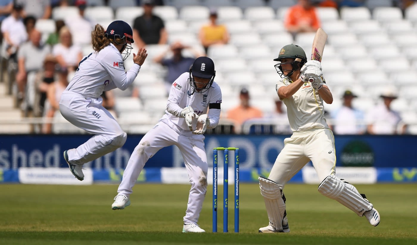 Ellyse Perry's 99 was the mainstay of Australia's first day of the Women's Ashes | ESPNcricinfo.com