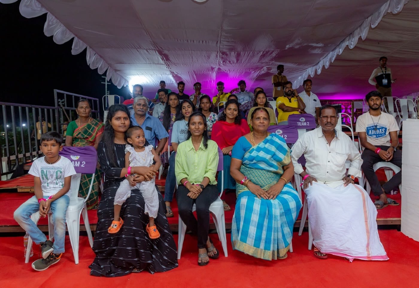 T Natarajan's family came out to support him in Salem | ESPNcricinfo.com