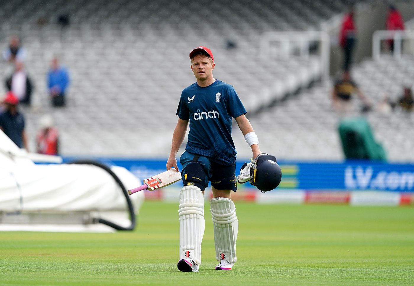 Ollie Pope was expected to be fit to bat despite hurting his shoulder ...