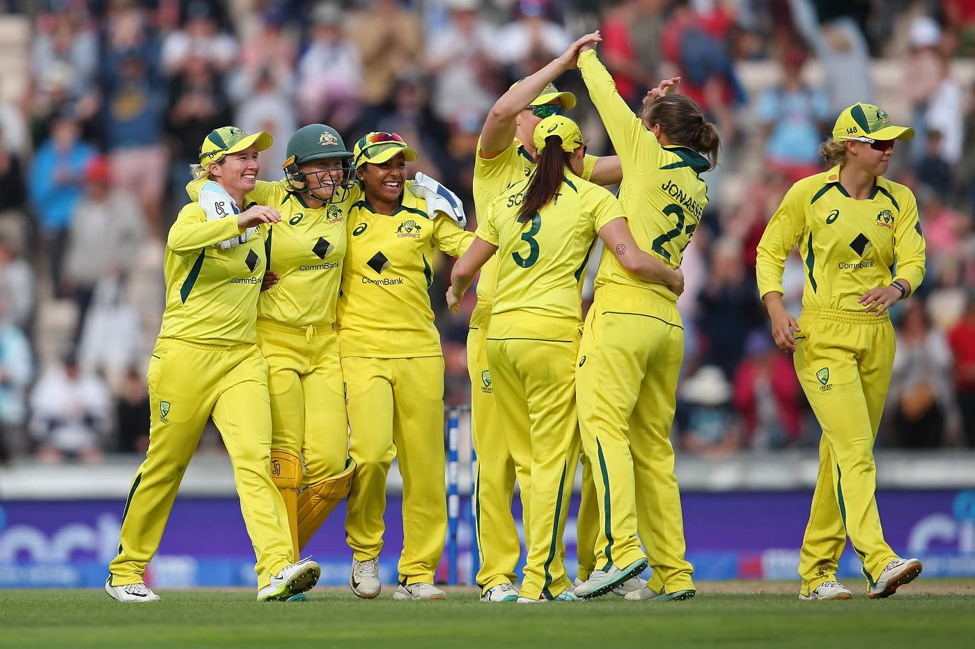 Job done, the Australia team is on top of the world after retaining the ...