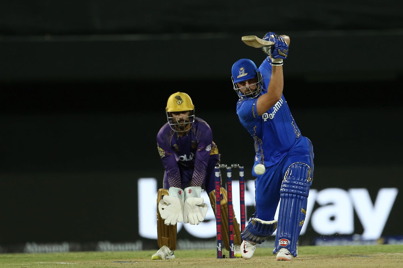 Tim David's 21-ball 48 lifted MI New York to 155 | ESPNcricinfo.com