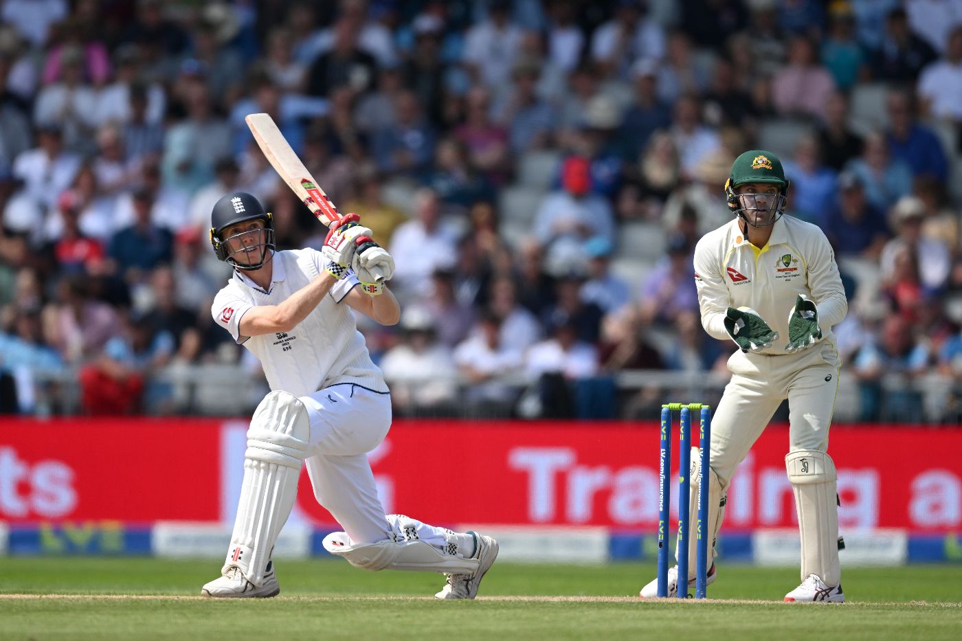 Zak Crawley slog-sweeps Travis Head for six | ESPNcricinfo.com