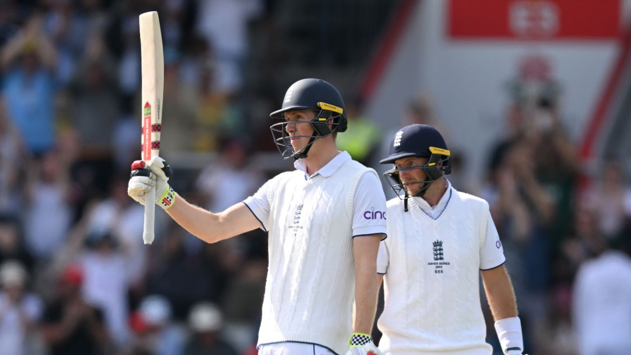 Does Zak Crawley have the highest individual Test score at more than a ...