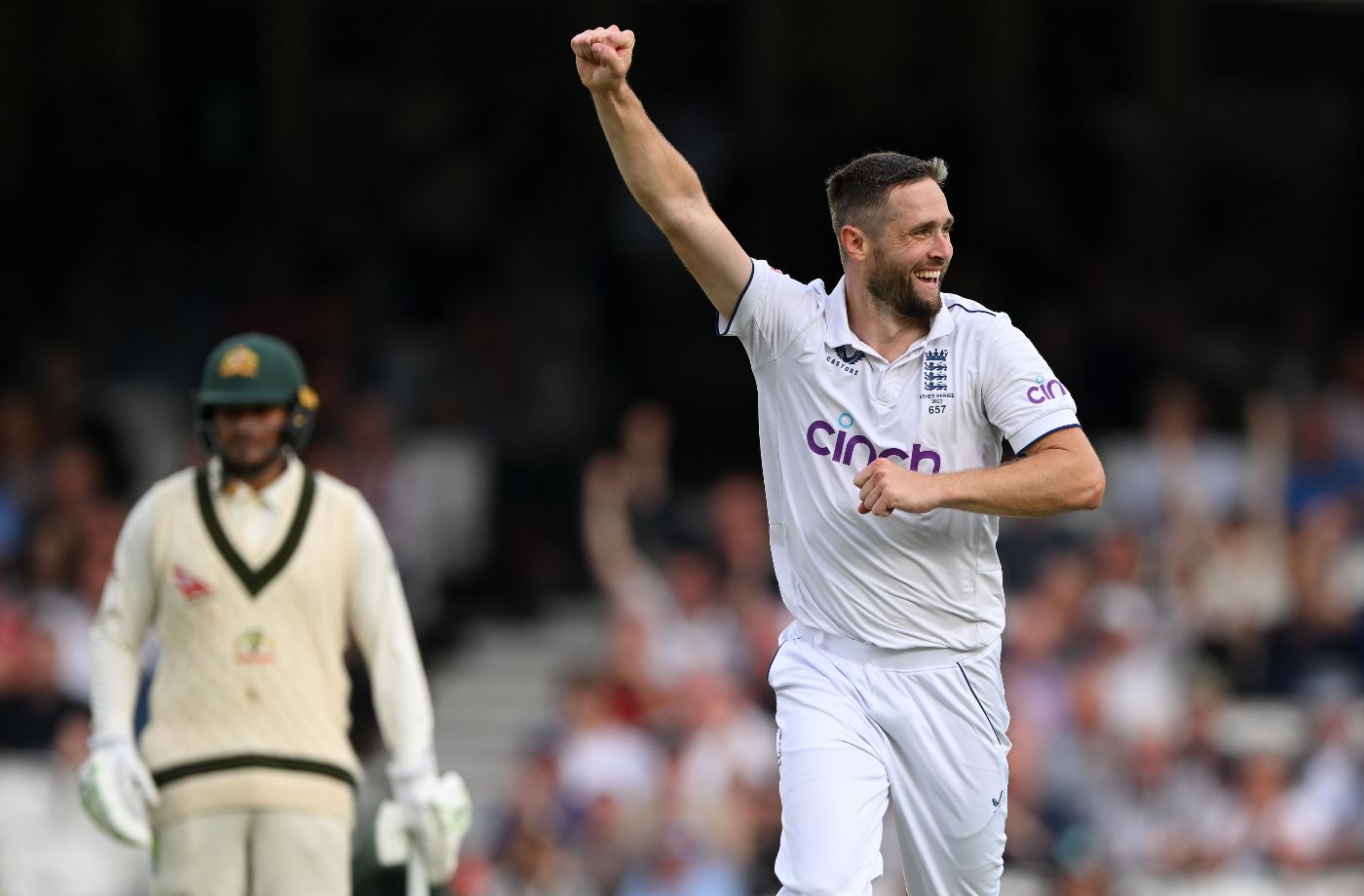 David Warner fell to Chris Woakes for 24 | ESPNcricinfo.com