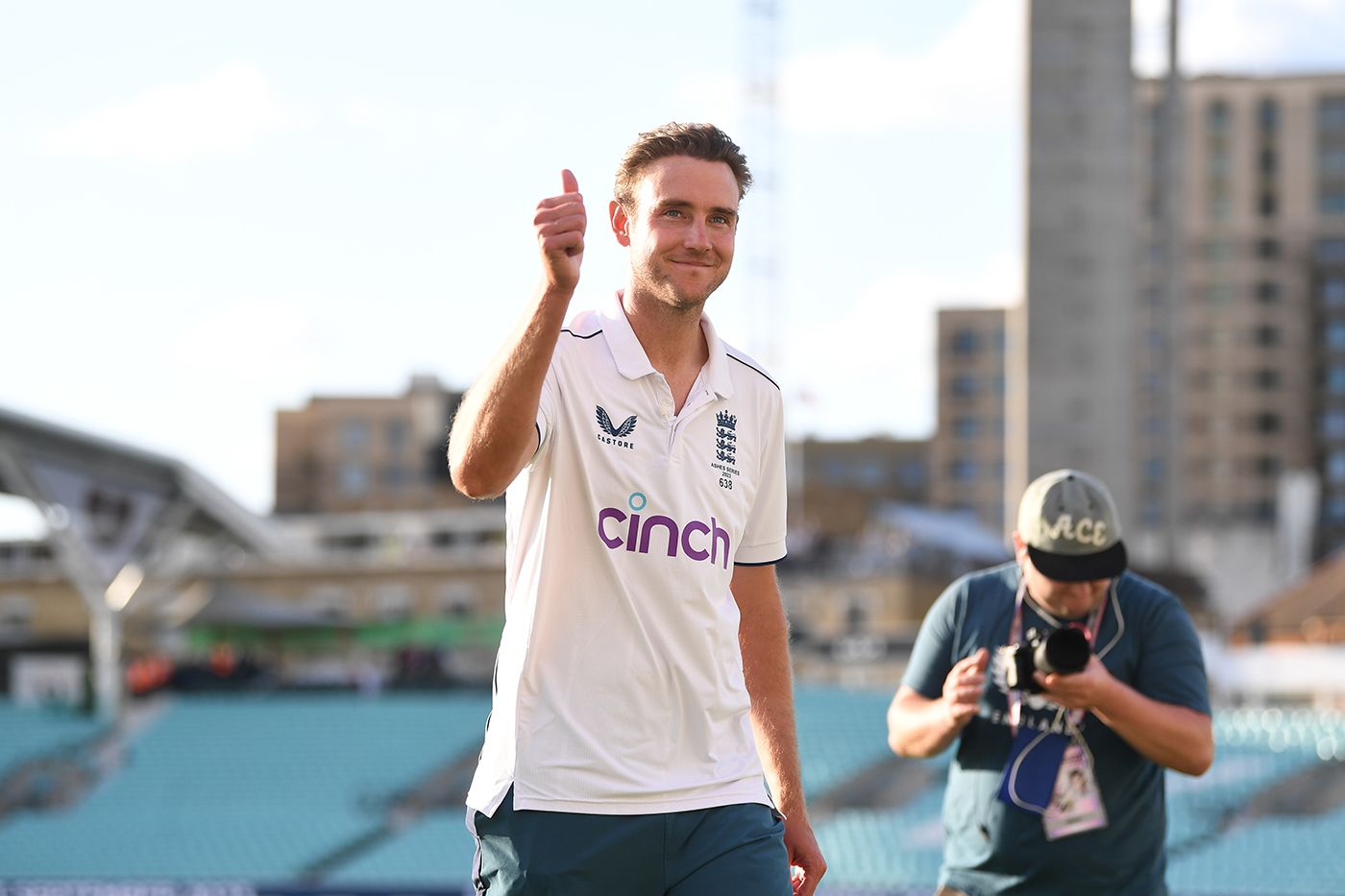Stuart Broad announced his impending retirement at the close of day ...