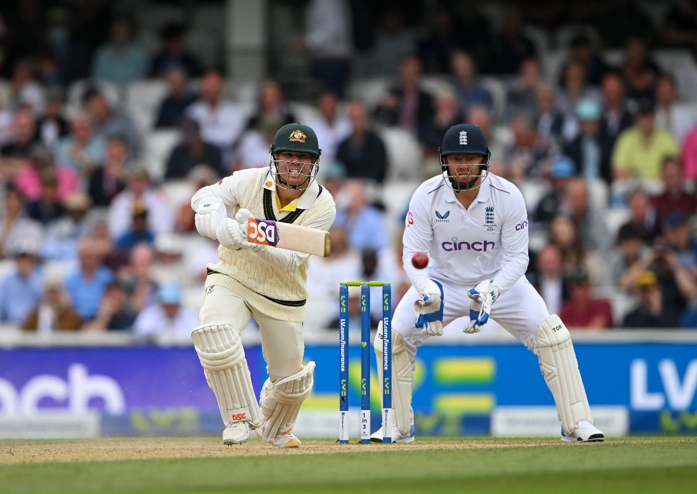 David Warner punches into the covers | ESPNcricinfo.com