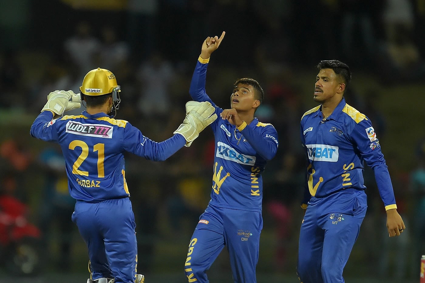 Dunith Wellalage celebrates a wicket | ESPNcricinfo.com