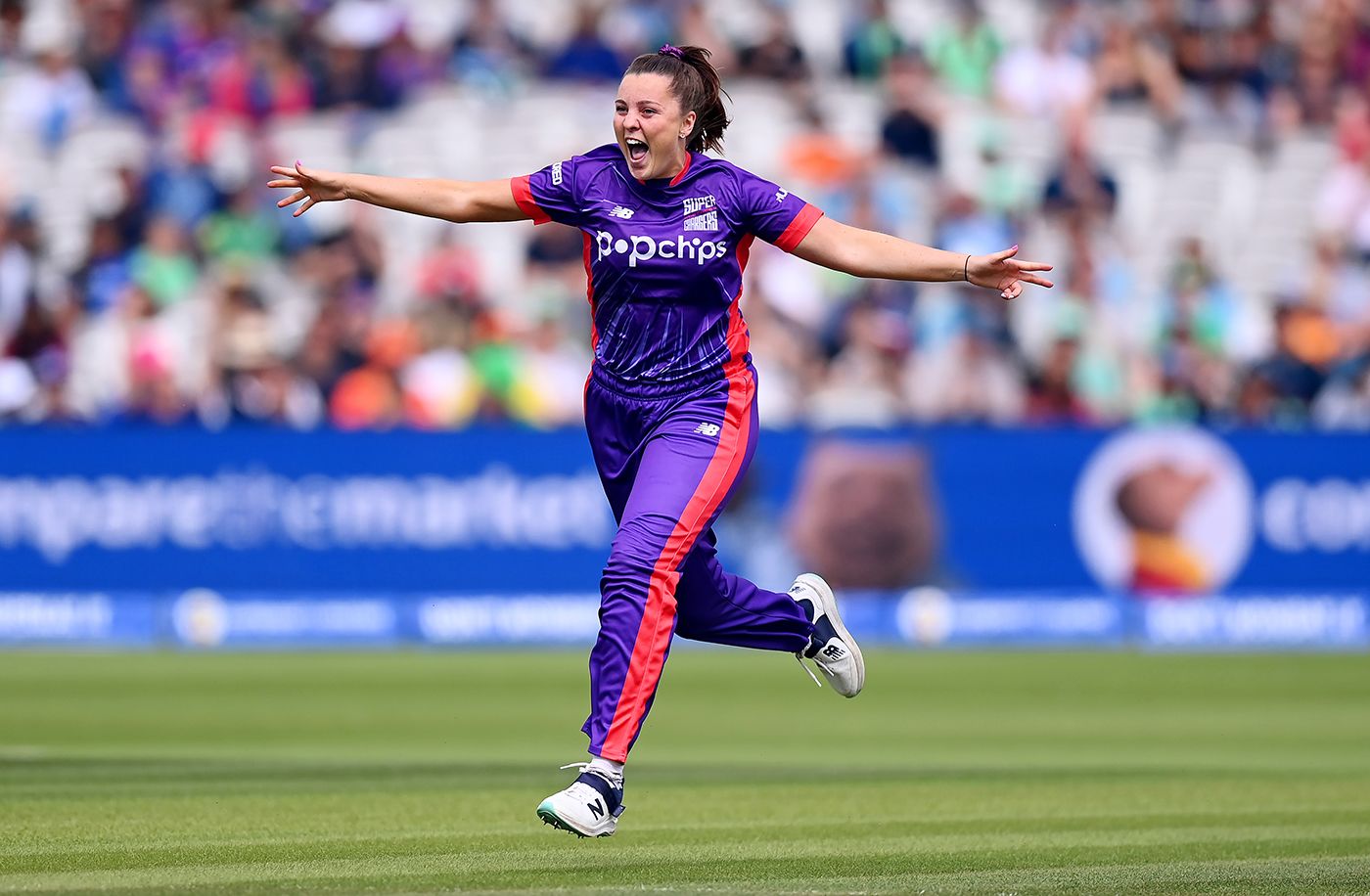 Grace Ballinger struck with her second ball | ESPNcricinfo.com