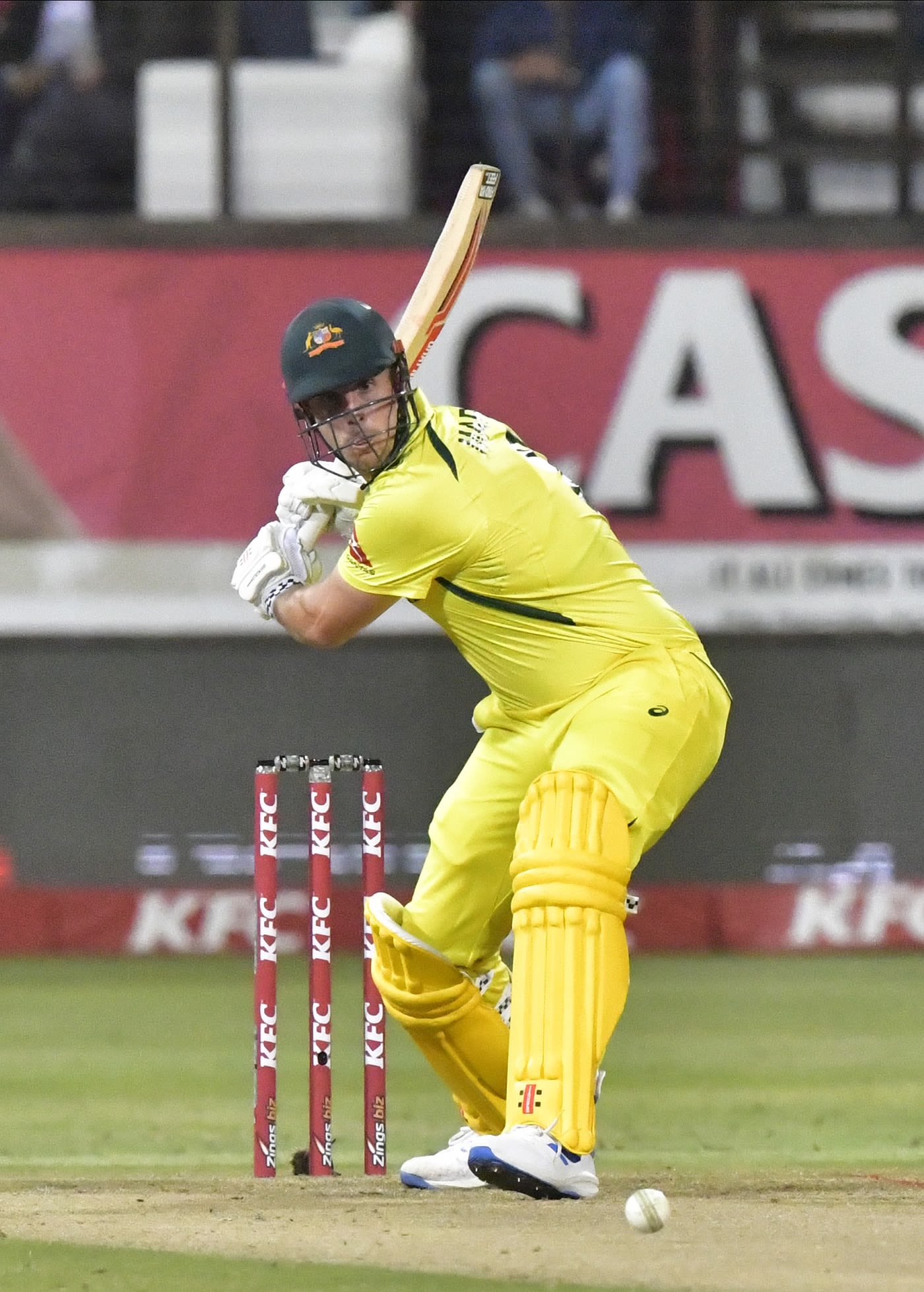 Mitchell Marsh lines up a big hit | ESPNcricinfo.com