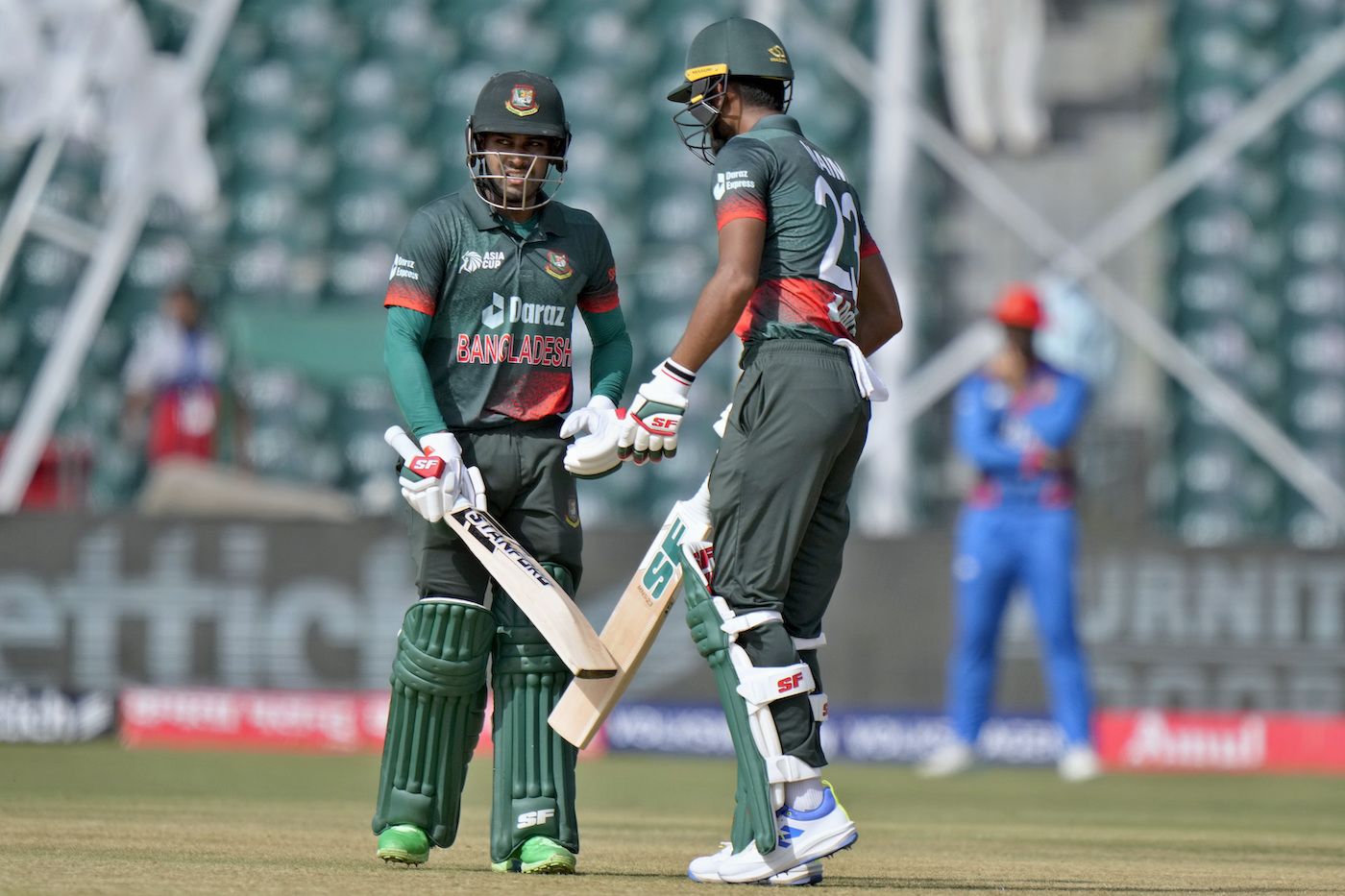 Mehidy Hasan Miraz and Mohammad Naim added 60 for the first wicket ...