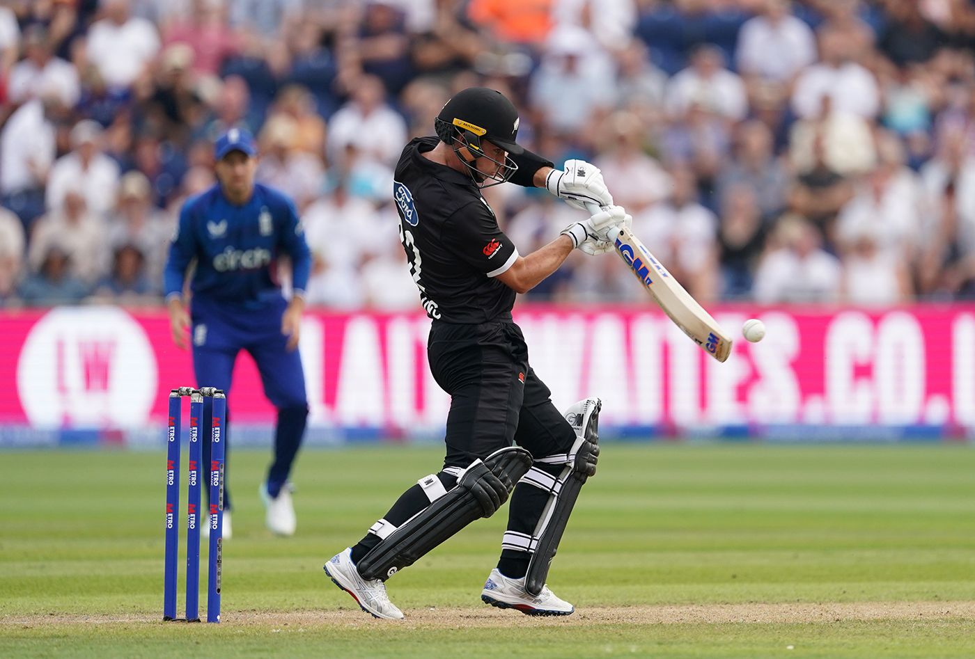 Will Young punches a drives | ESPNcricinfo.com