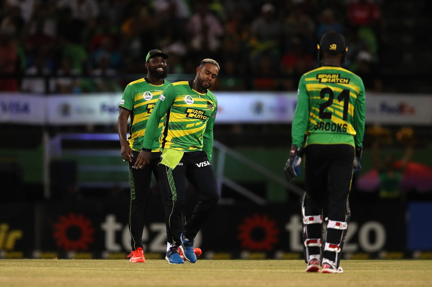 Fabian Allen picked 4 for 25 as St Lucia Kings were restricted to 125 ...
