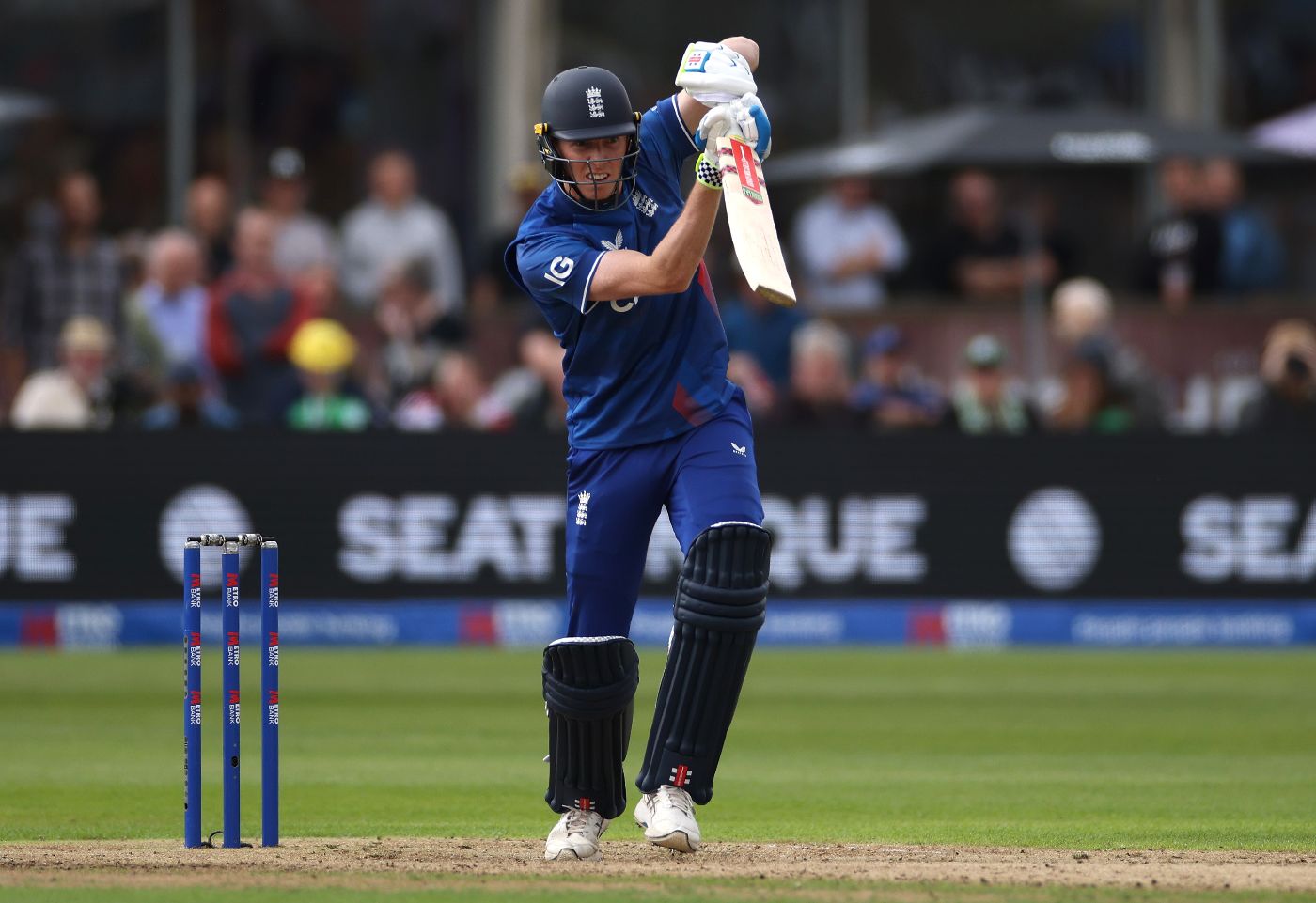 Zak Crawley leans through a drive | ESPNcricinfo.com