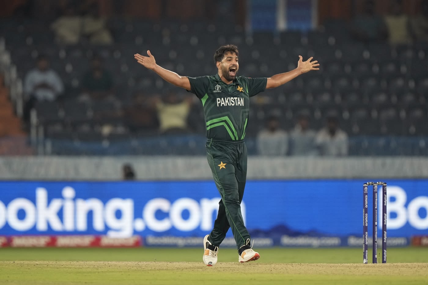 Haris Rauf trapped Scott Edwards plumb in front | ESPNcricinfo.com