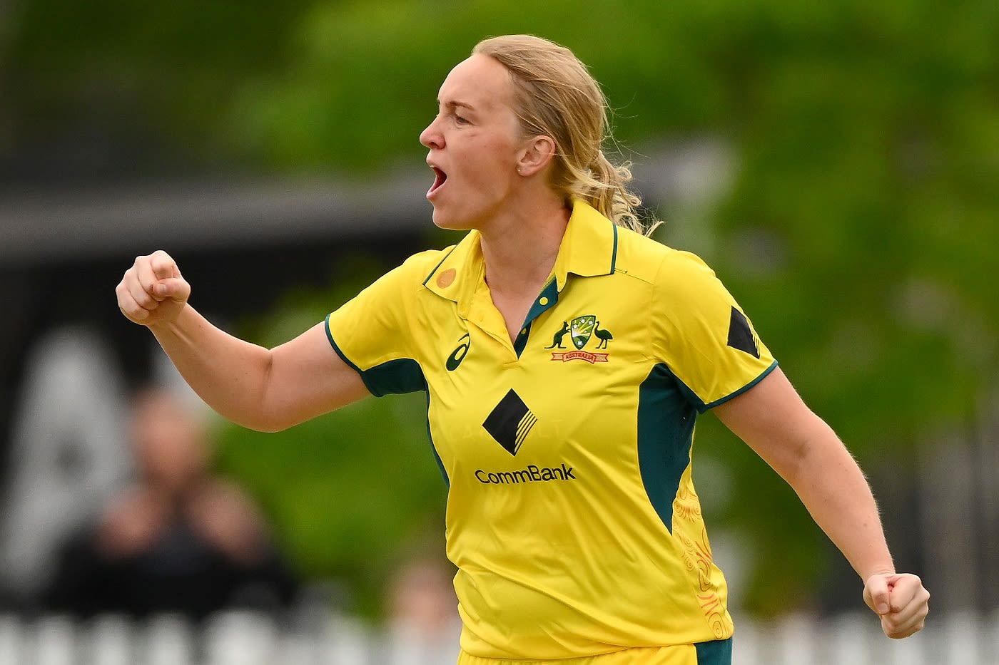 Kim Garth dismissed West Indies captain Hayley Matthews early in the ...