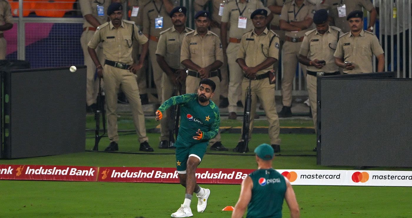 Babar Azam practises his fielding | ESPNcricinfo.com