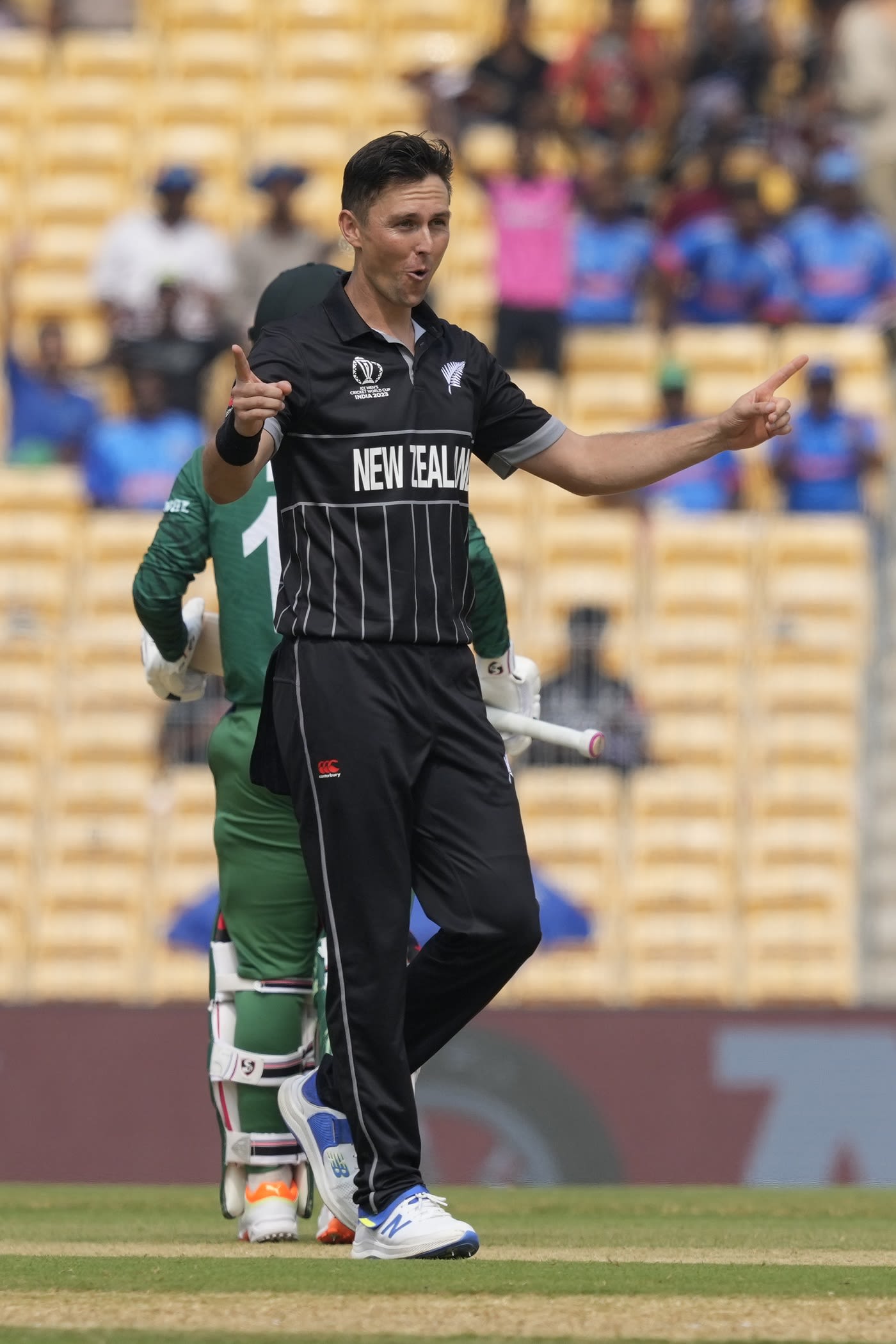 Trent Boult could barely believe his luck after striking first ball of ...