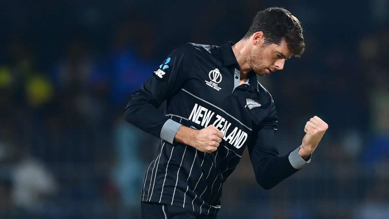 ICC Cricket World Cup 2023 - Mitchell Santner emulates Daniel Vettori ...