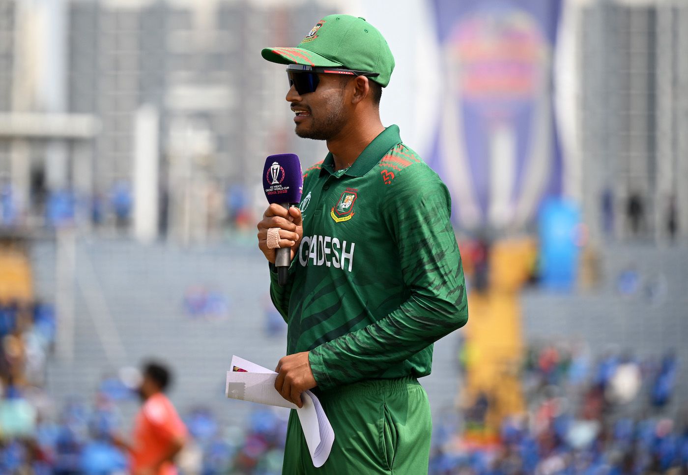 Nazmul Hossain Shanto stood in as captain for Shakib Al Hasan ...