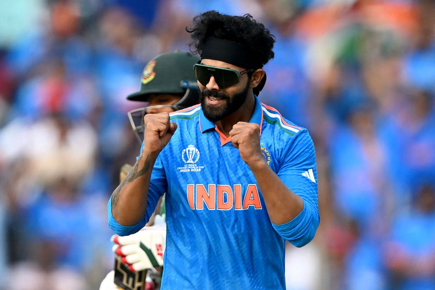 Ravindra Jadeja got his second when he felled Litton Das | ESPNcricinfo.com