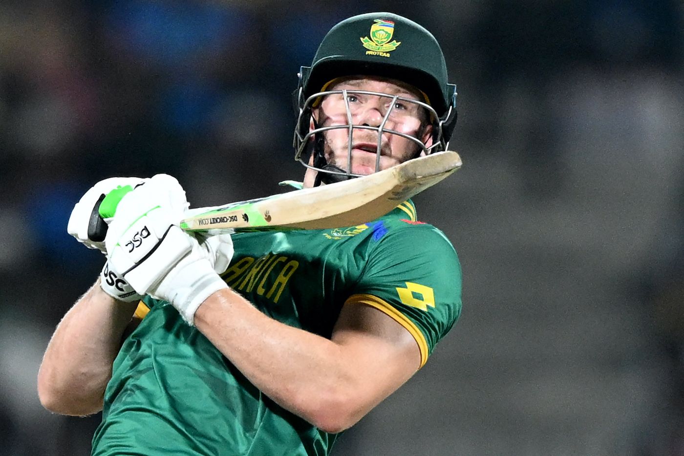 David Miller ramped up the tempo of South Africa's innings ...