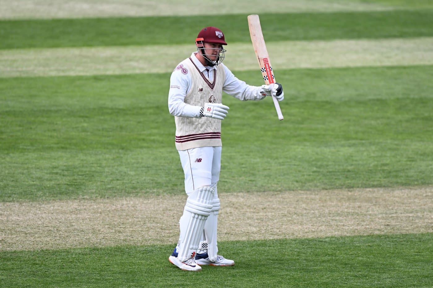 Matt Renshaw celebrates his half-century | ESPNcricinfo.com
