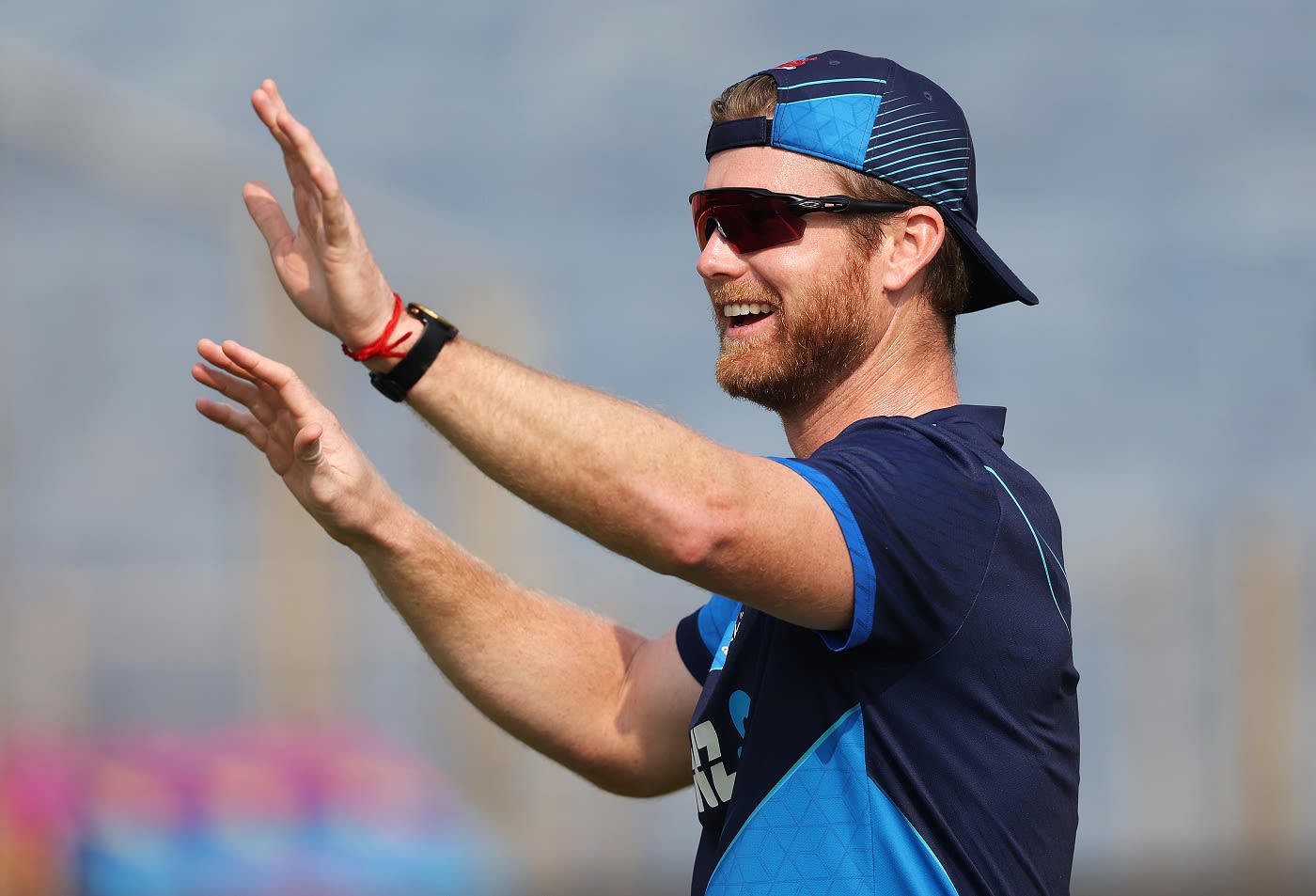 Jimmy Neesham finds a reason to smile during training | ESPNcricinfo.com