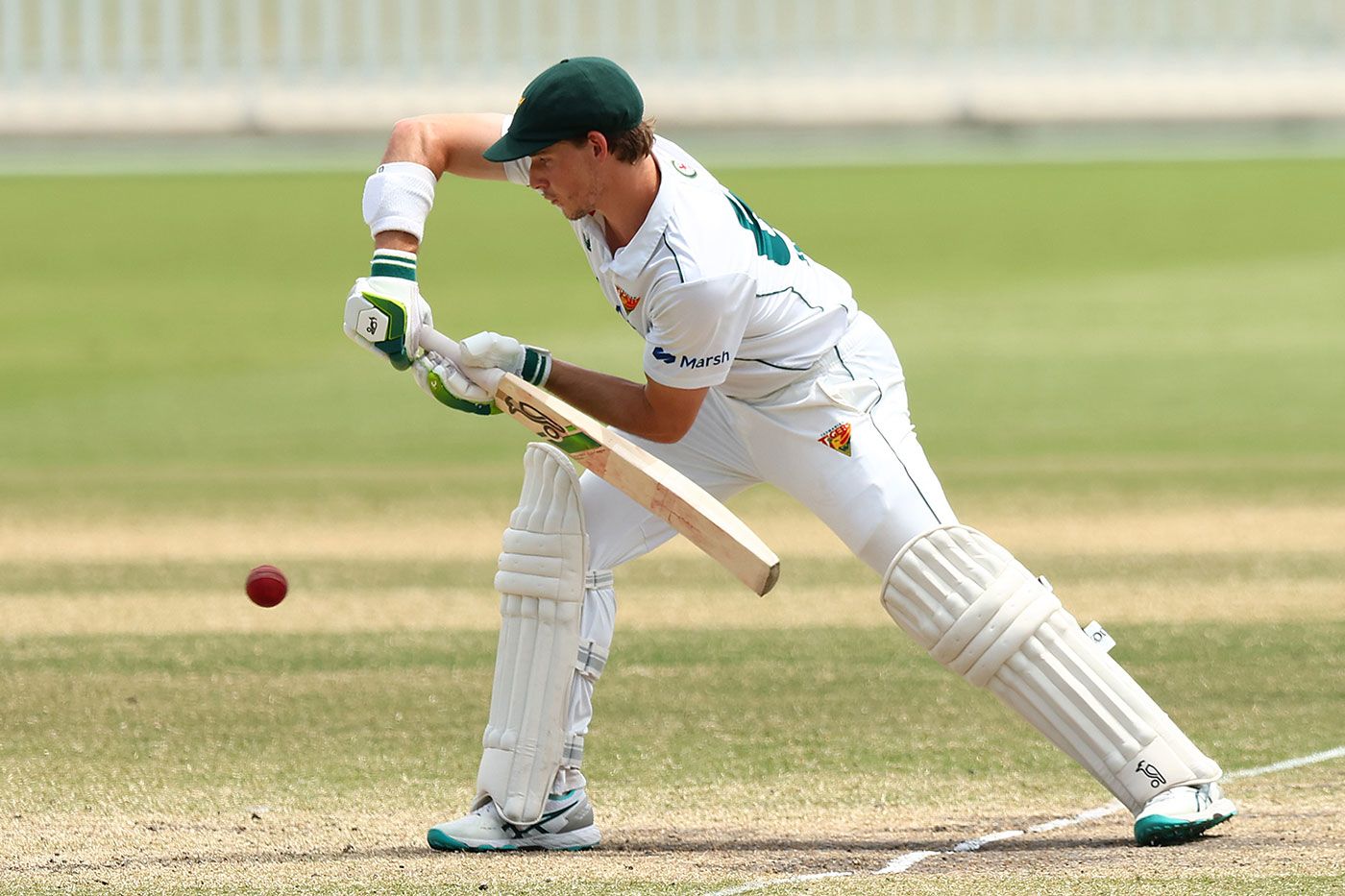 Tim Ward enjoyed an extended net on the final day | ESPNcricinfo.com
