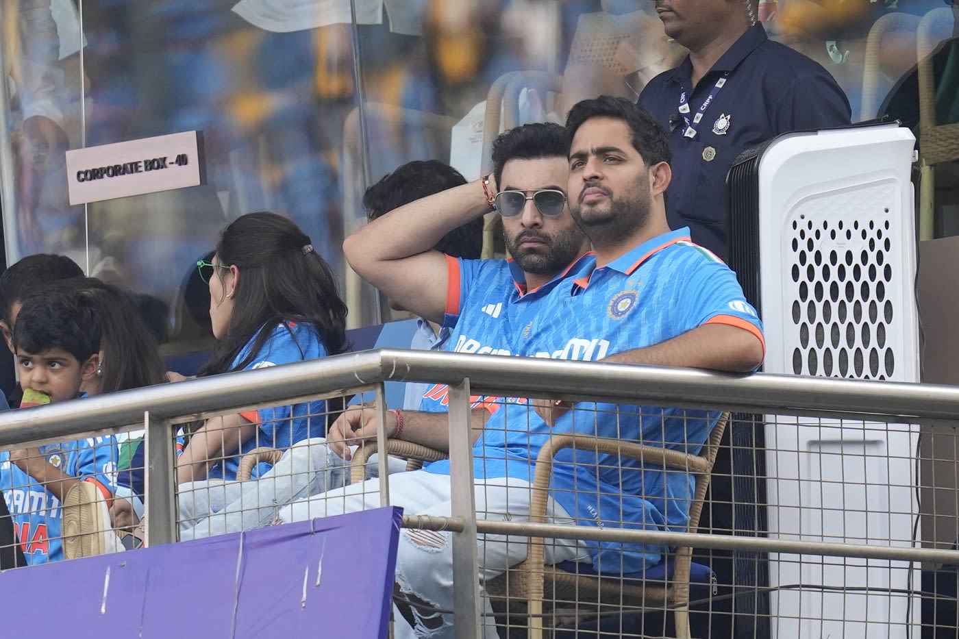 Businessman Akash Ambani and actor Ranbir Kapoor in attendance ...