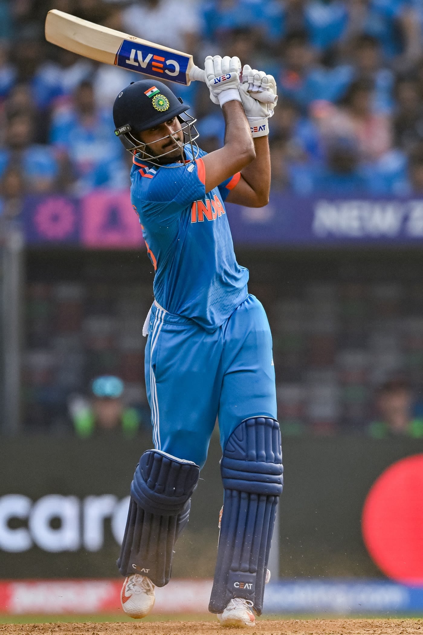 Shreyas Iyer heaves one over long-on | ESPNcricinfo.com