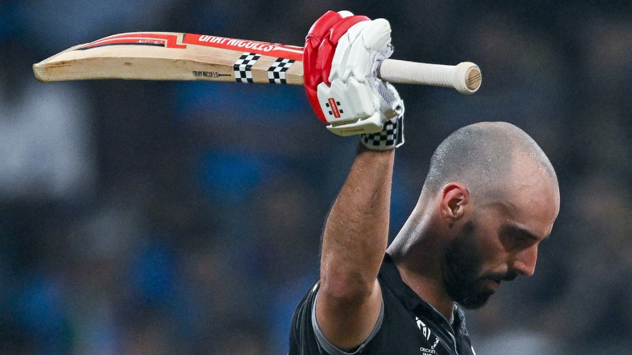 IPL 2024 - CSK - New Zealand's Daryl Mitchell keeps the family globe ...